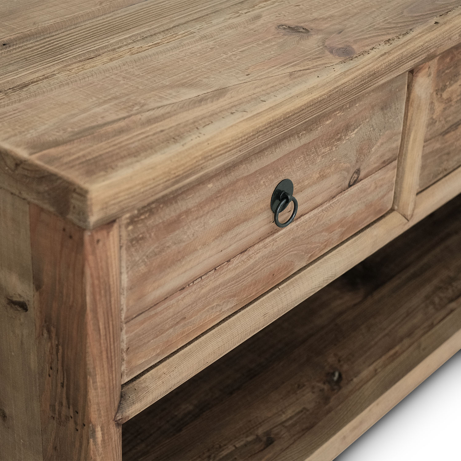 Reclaimed Wood TV Cabinet