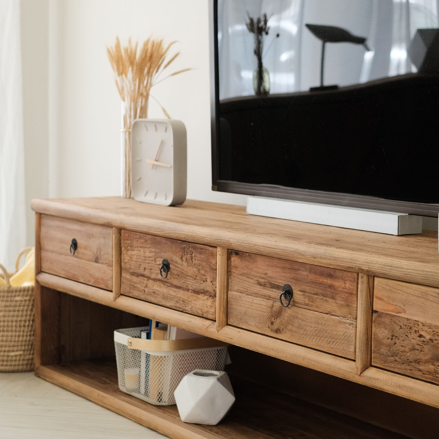 Reclaimed Wood TV Cabinet