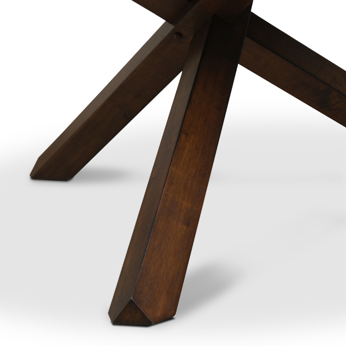 Ashton Walnut Round Dining Table