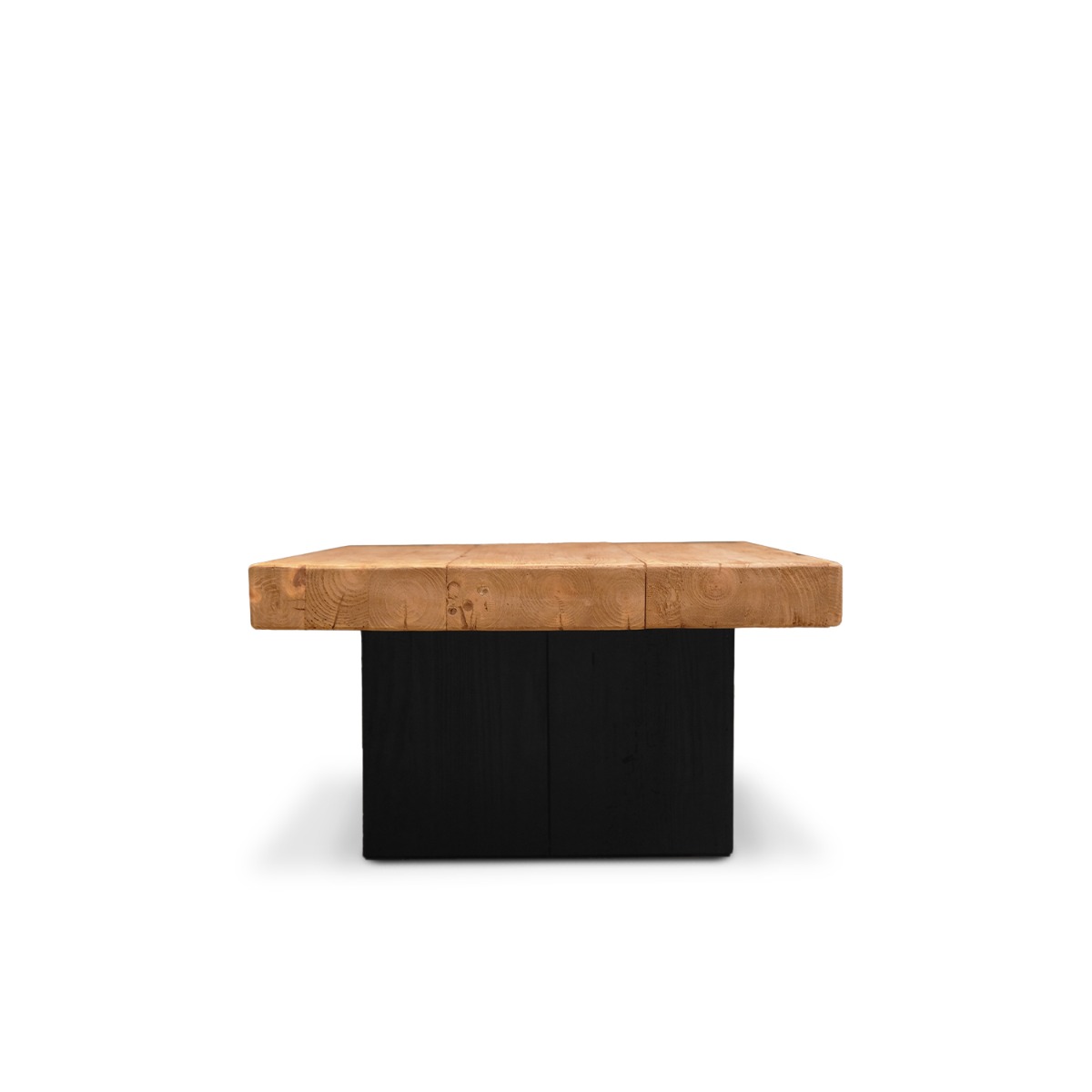 Chunk 2-Tone Reclaimed Wood Coffee Table