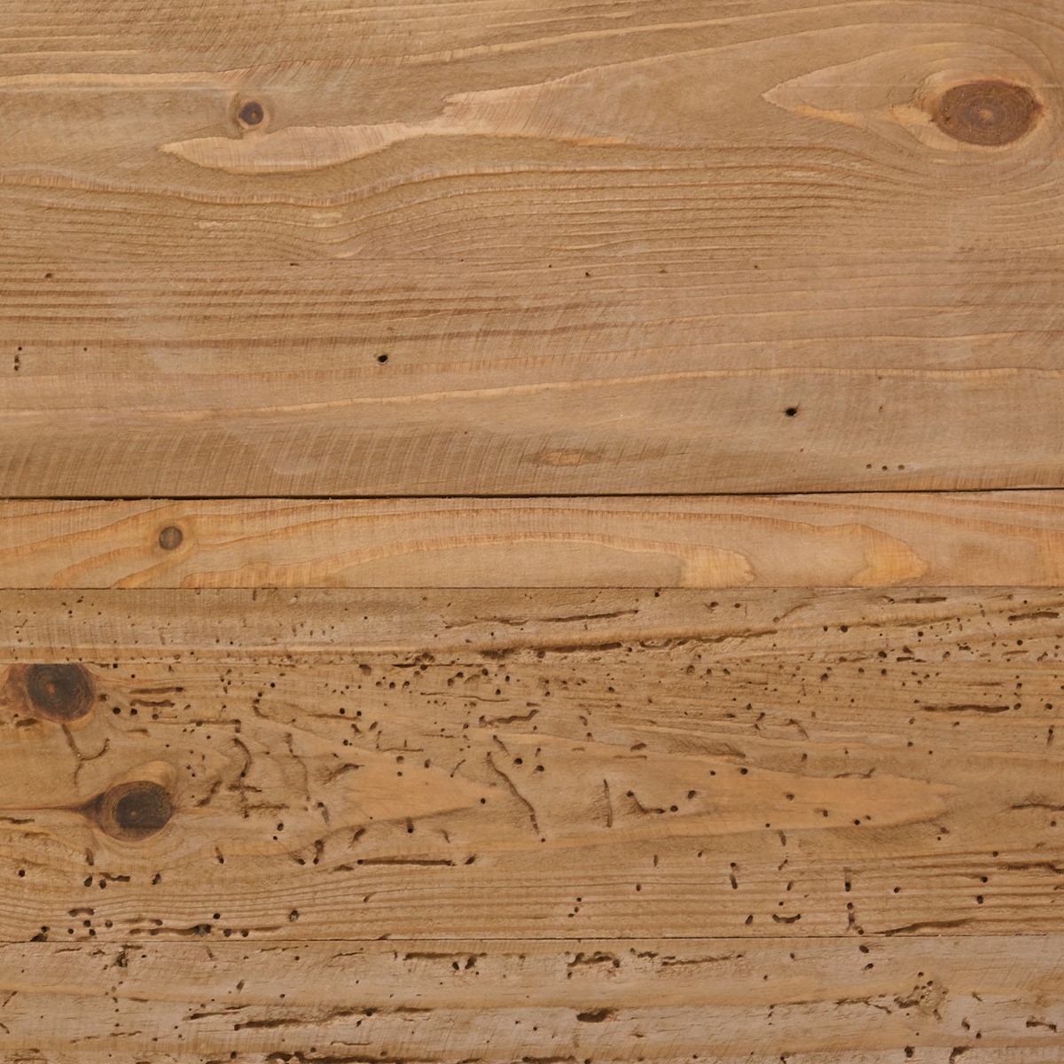 Chunk 2-Tone Reclaimed Wood Coffee Table