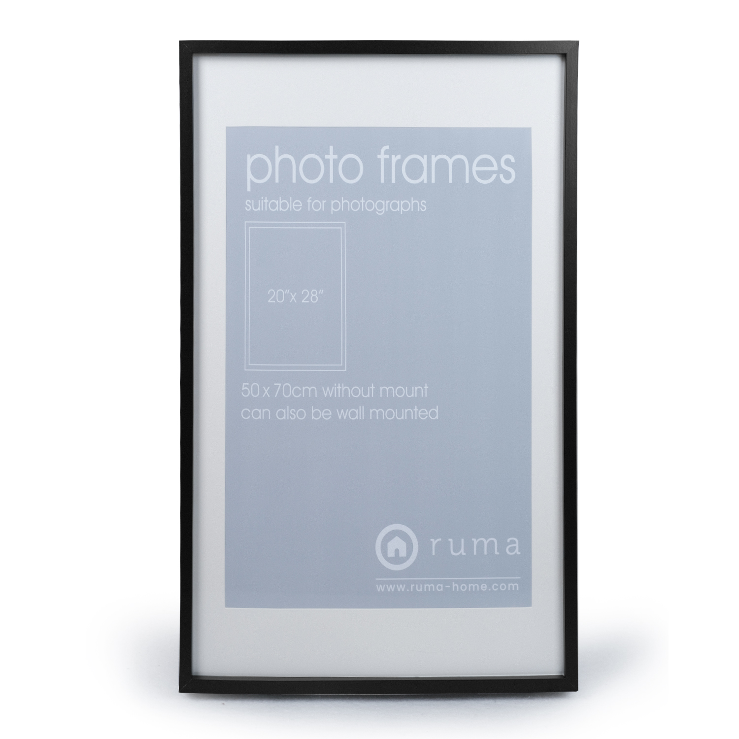 Joodi Black Photo Frame 60x90cm / Window 50x70cm