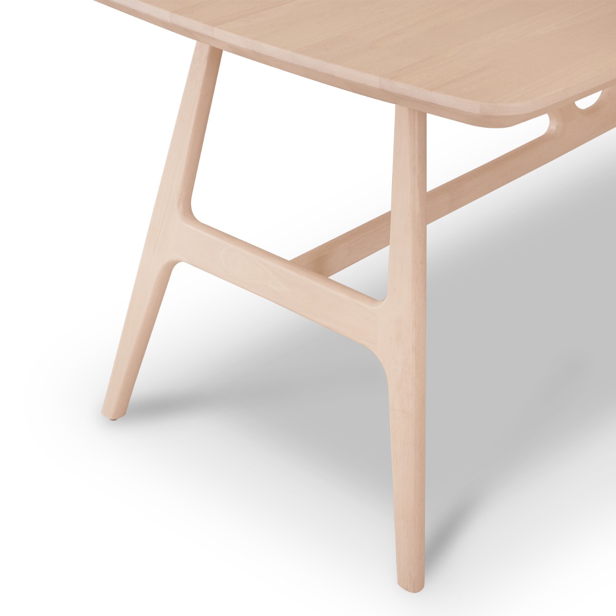 Freda Washed Oak Dining Table 180cm