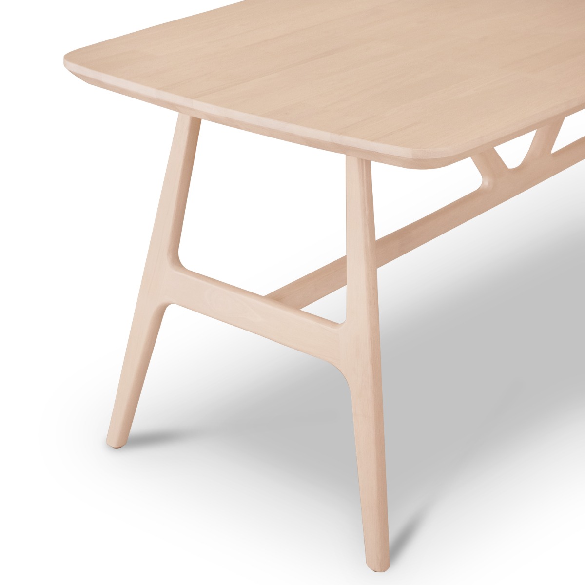 Freda Washed Oak Dining Table 180cm