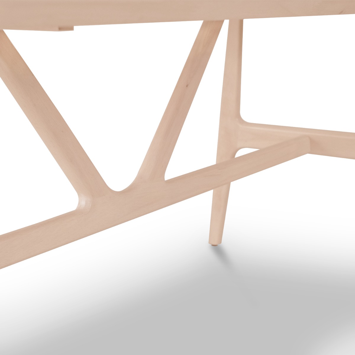 Freda Washed Oak Dining Table 180cm